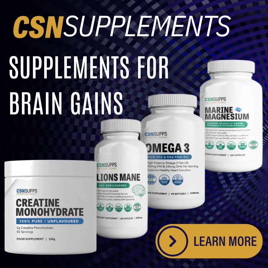Unlocking Your Brain's Potential | 4 popular supplements to boost brain power in 2023 | CSN ...