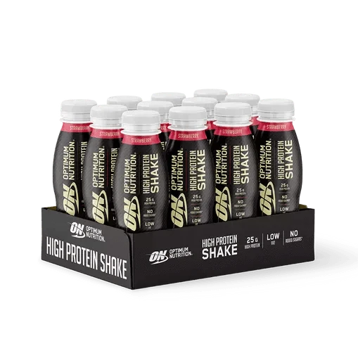 Optimum Nutrition High Protein Shake 25 (12 Pack) - Short Dated | CSN ...