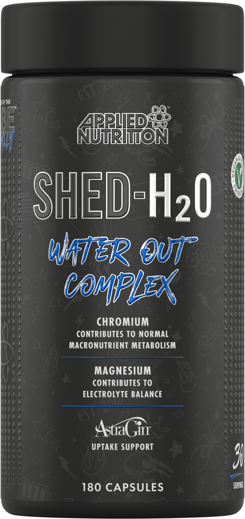 Applied Nutrition Shed H2O Water Out Complex 180 Caps | CSN Supplements
