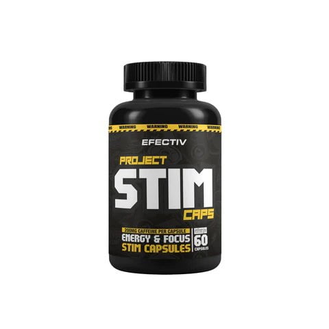 Efectiv Nutrition Project Stim - 60 Capsules | CSN Supplements