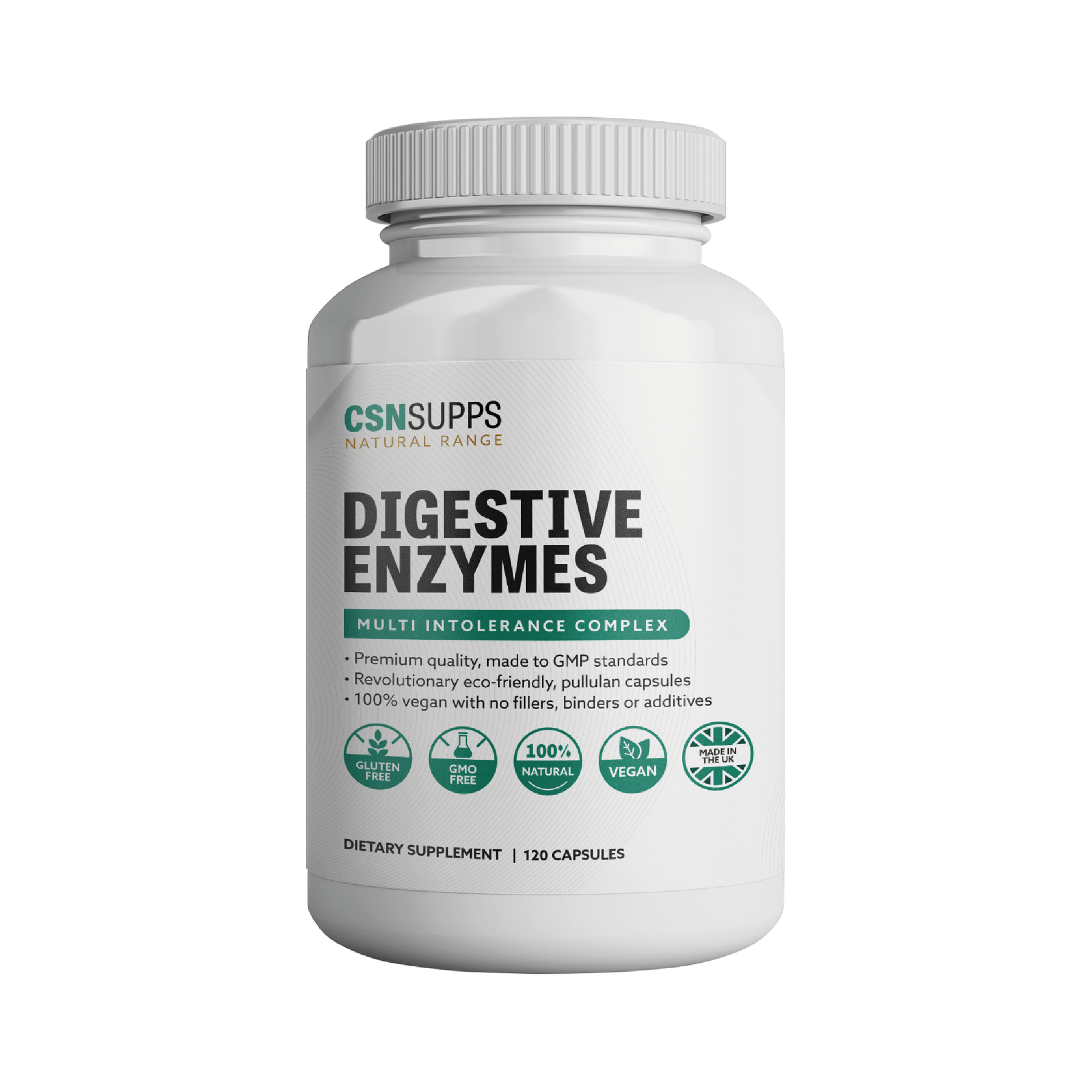 CSN Supps Digestive Enzymes - 120 Capsules | CSN Supplements