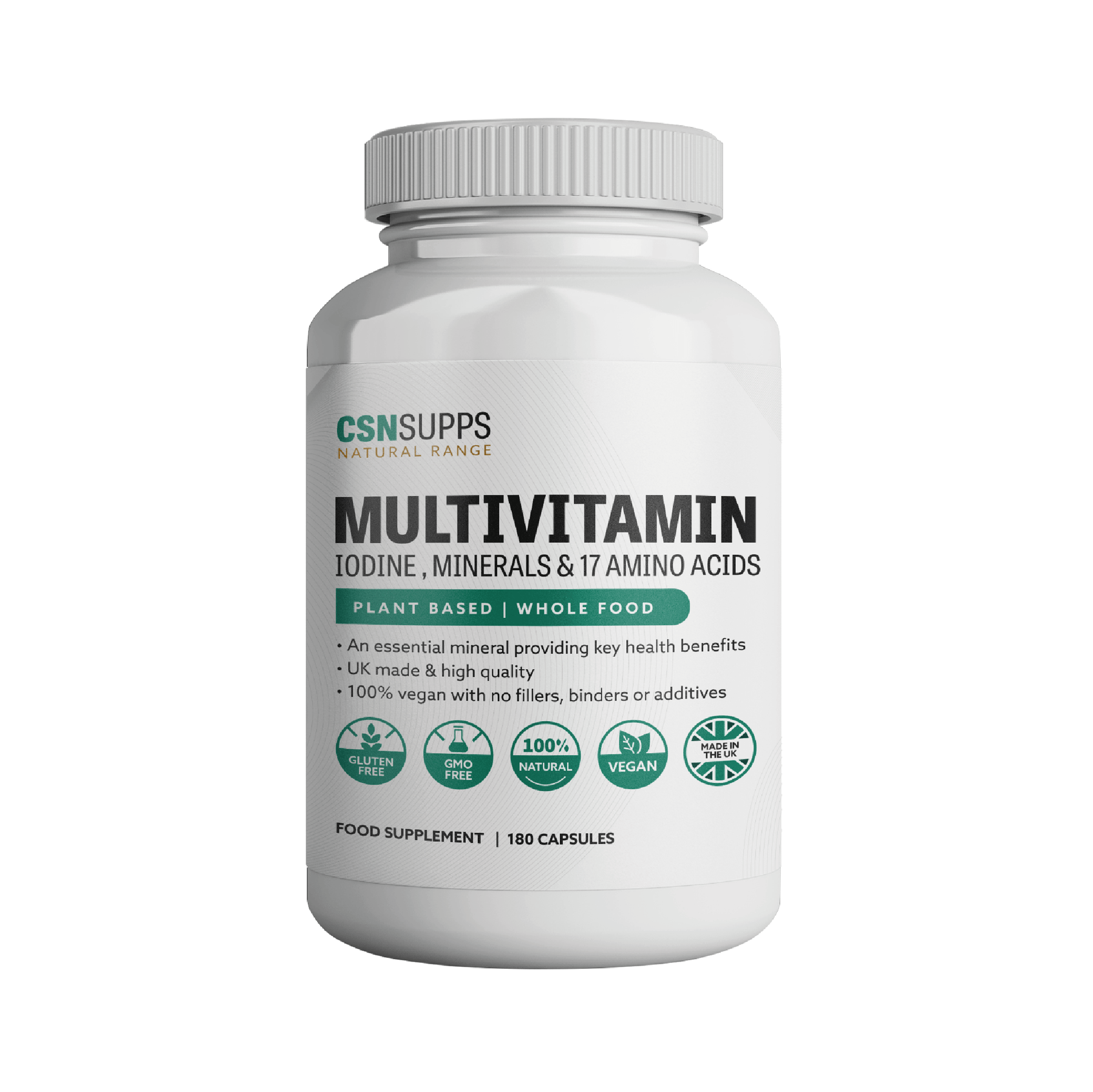 CSN Supps Multivitamin - 180 Capsules | CSN Supplements