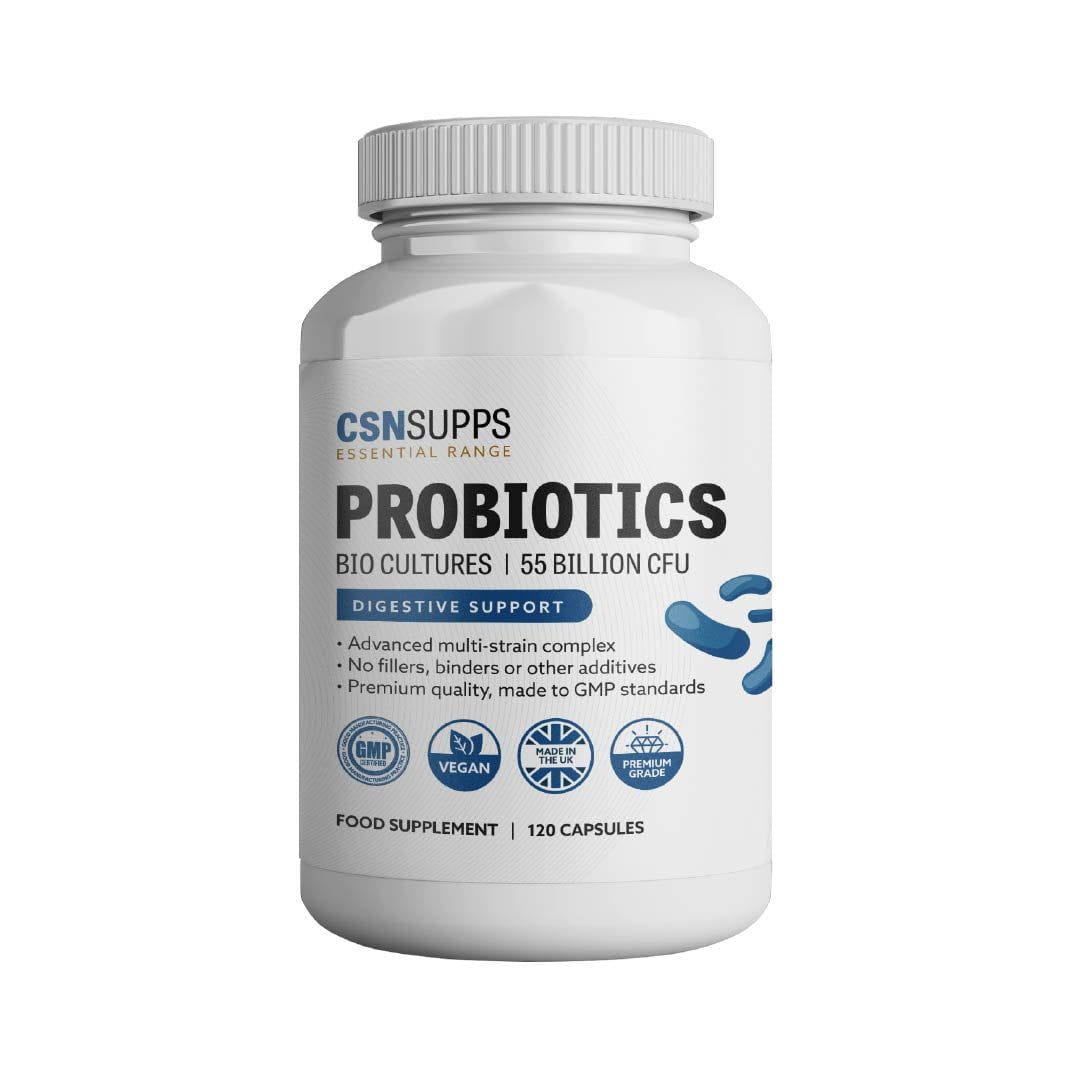 CSN Supps Probiotics 55 Billion CFU - 120 Capsules | CSN Supplements