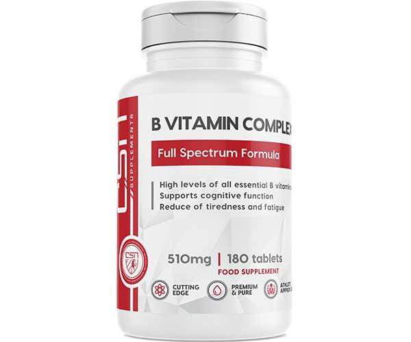 CSN Supps B Vitamin Complex 510mg - 180 tablets | CSN Supplements