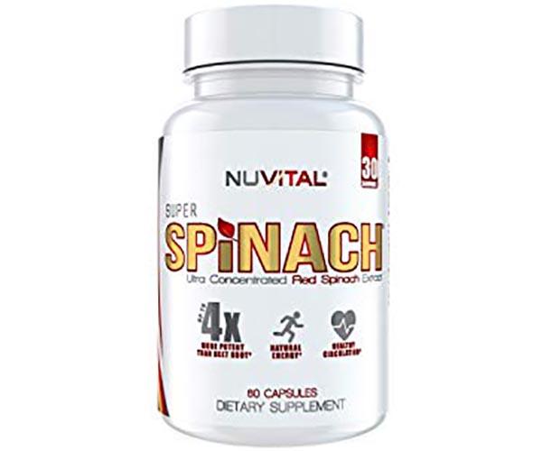 NuVital Super Spinach 60 Capsules | CSN Supplements